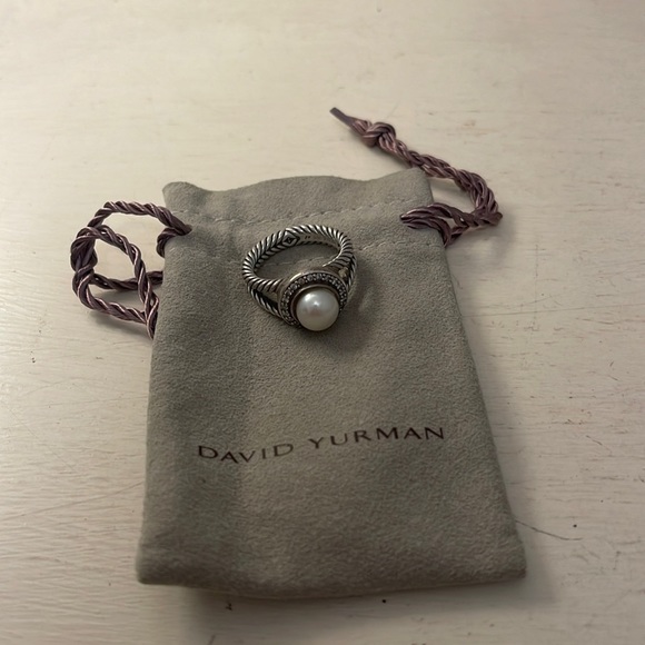 David Yurman | Jewelry | David Yurman Pearl Ring | Poshmark